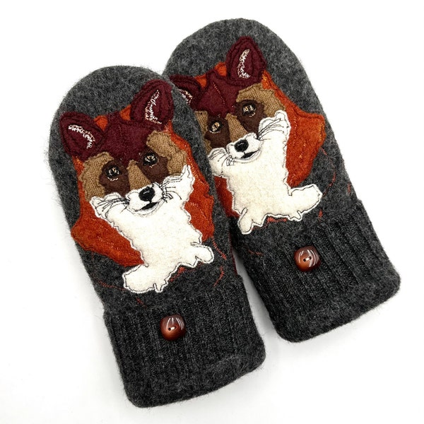 Raw Edge Applique 'mr Sly the Fox' - Etsy