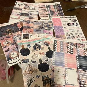Fall Aesthetics Stickers/layering Sticker Kit-journal - Etsy