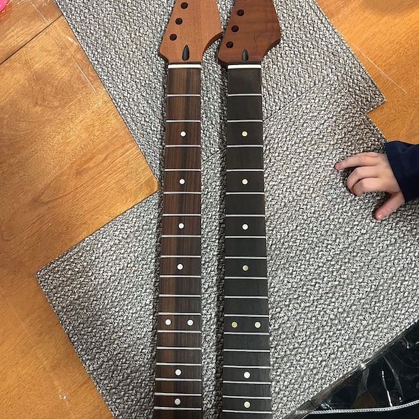 S Type Dark Roasted Maple Neck, 22 Stainless Steel Frets, ST Satin Neck ...