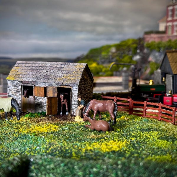 KX090-OO Robertson's Bonded Warehouse Building Kit for OO Gauge Model ...