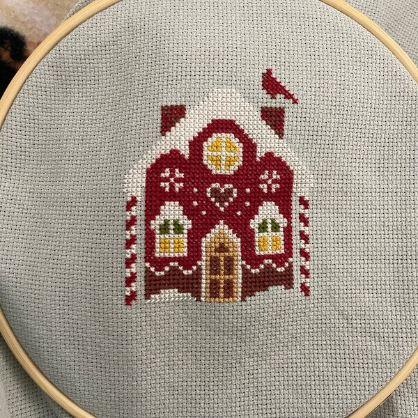 Cross Stitch Vintage Alphabet Sampler, House Pattern PDF, Sampler ...