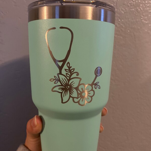 YETI, Personalized 30 Oz YETI, Custom Stainless Steel YETI, Custom Logo ...