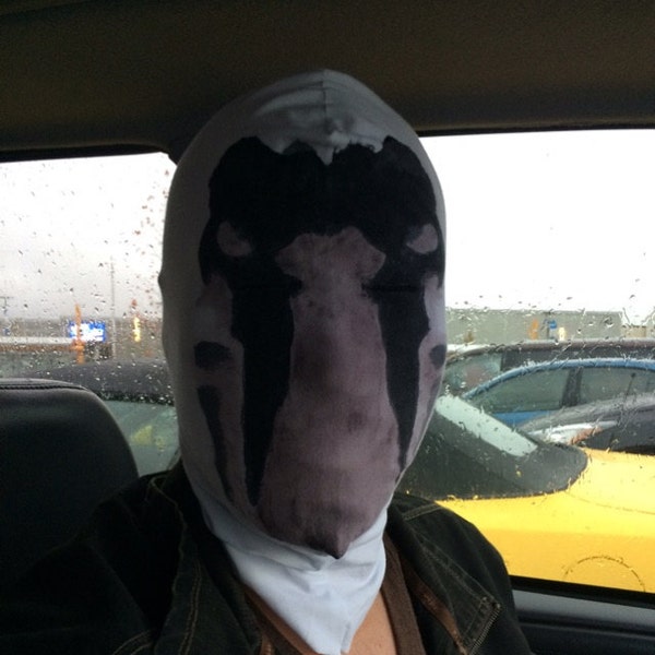 Rorschach Mask With REAL Moving Inkblots - Etsy