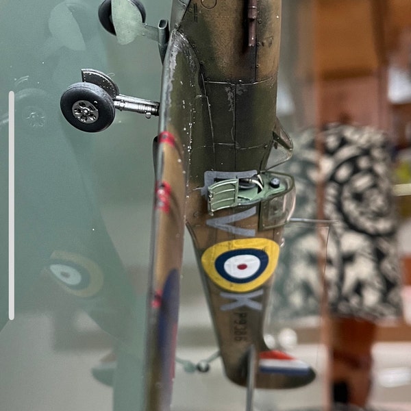 1:48 Scale Supermarine Spitfire Mk.ixc Scale Model Professionally Built - Etsy
