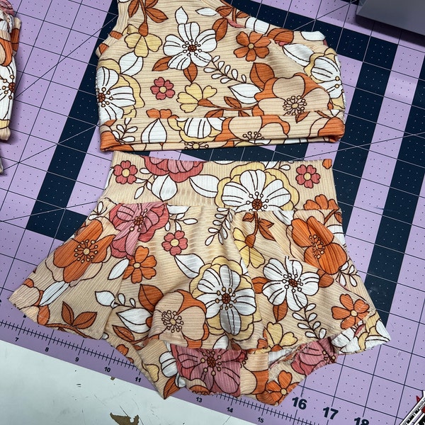 One Shoulder Top Pattern, Toddler Crop Top Pattern, Toddler Tank Top ...