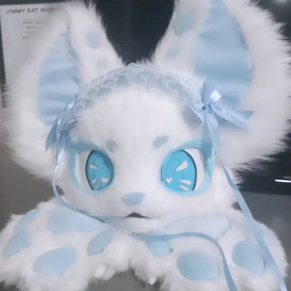 Little Fierce Head Base Furry Face Fursuit PLA 3D Print (kemono Series ...