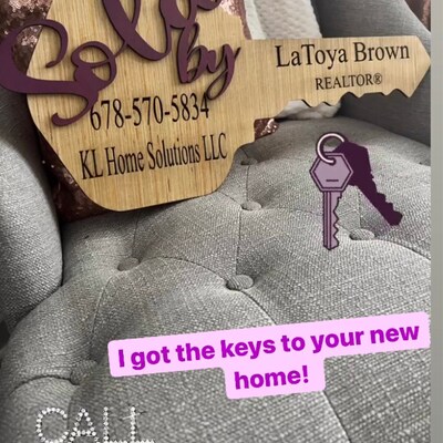 Realtor Closing Sign 3-dimensional, Real Estate, Closing Gift, Realtor ...