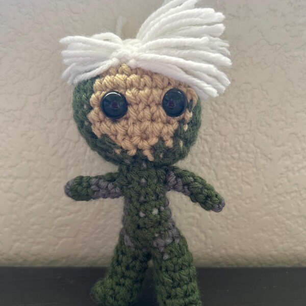 Shapeshifting Nature Girl Handmade Amigurumi Crocheted Doll - Etsy