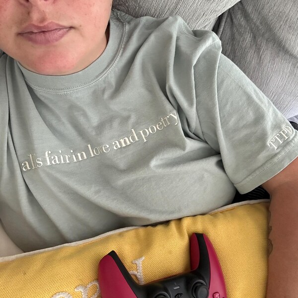 Iced Coffee Ghost Embroidered Tee comfort Colors Tee, Unisex Tee, Short ...