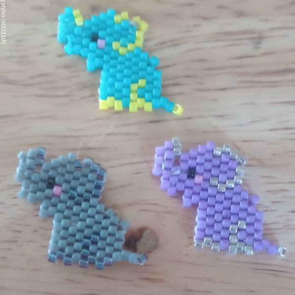 Goat Bead Pattern, Animal Brick Stitch Beading, PDF Digital Download ...