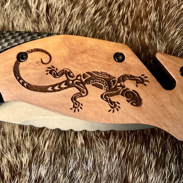 Laser Jig for Folding Knife Engraving - File Only - Template SVG - Etsy