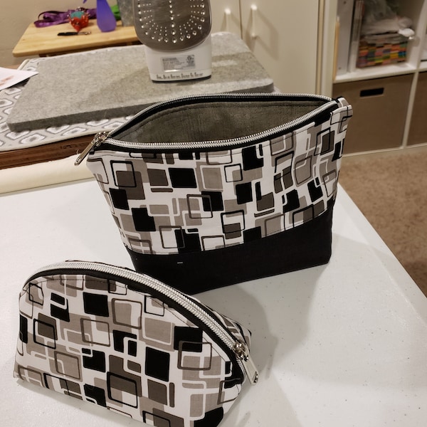 Seren Dumpling Pouch PDF Sewing Pattern / Sewing Tutorial / Dumpling Zipper Pouch / Cosmetic Bag ...