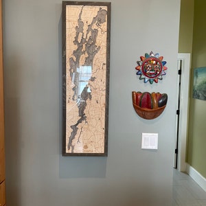 Puerto Rico Wood Carved Topographic Depth Chart / Map - Etsy