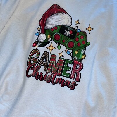 Gamer Christmas Game Controller Png Sublimation Design Download ...