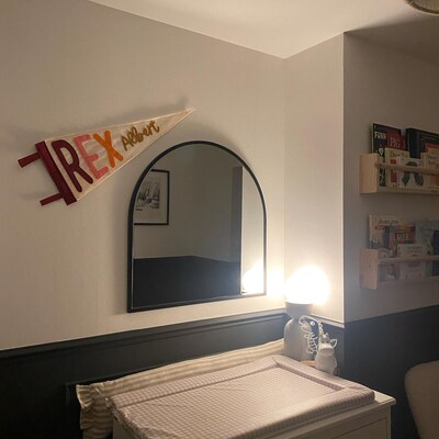 Muted Rainbow Wonderful Pennant Flag - Etsy