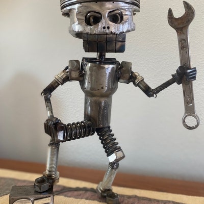 Made to Order Piston Figure Hot Rod Driver - Etsy