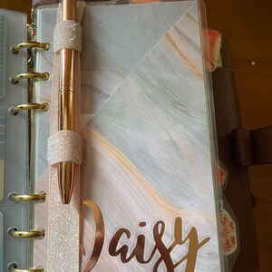 Planner Pen Loop Multi Pen Holder Planner Accessories | Etsy