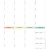 Weekly Planner Printable Editable CANVA Planner Template - Etsy