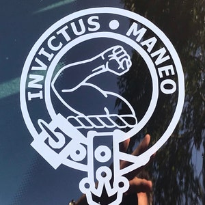 Clan Decals Maceachern Carmichael Mackintosh Macnaughton | Etsy