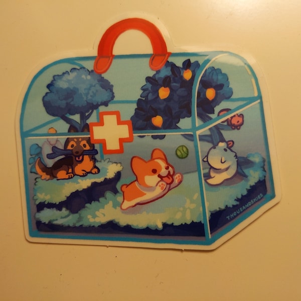 Vinyl Sticker (transparent) First Woof Kit - Etsy