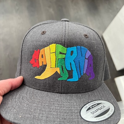 Diamond Outline Custom Embroidered Adjustable High Quality Snapback Hat ...