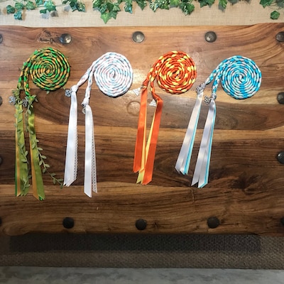 CUSTOM Set of 3 Wedding Cords Choose Your Colours and Charms ...