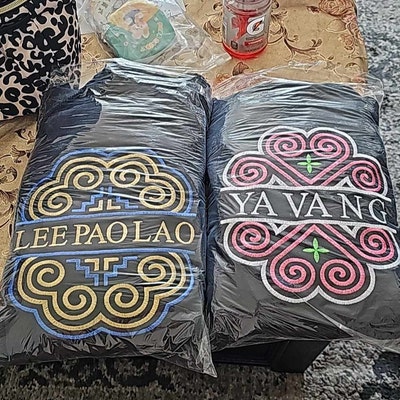 Youth Unisex Hmong Elephant Textiles With Name - Etsy