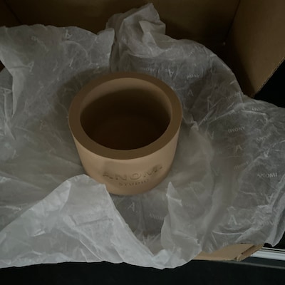 ORIA VESSEL L 350 Ml / 12 Oz Candle Vessel Silicone Mould Concrete Mold ...