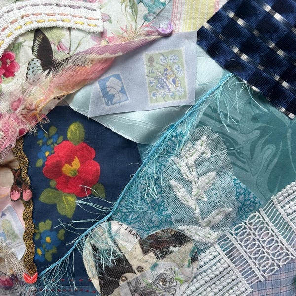 Hand Stitched Home Decor Pouch, Organizer Pouch, Cottagecore, Farmhouse ...