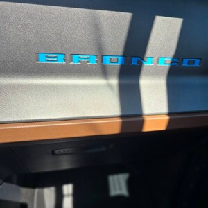 Bronco Shifter Stripe Outline Decal Graphics Overlay for 2021, 2022 ...