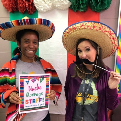 Nacho Average Staff Sign, Muchas Gracias for All You Do, Nacho Average ...