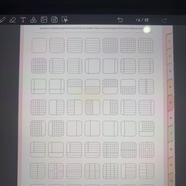 Digital Weekly Schedule for Goodnotes Notability - Digital Weekly ...