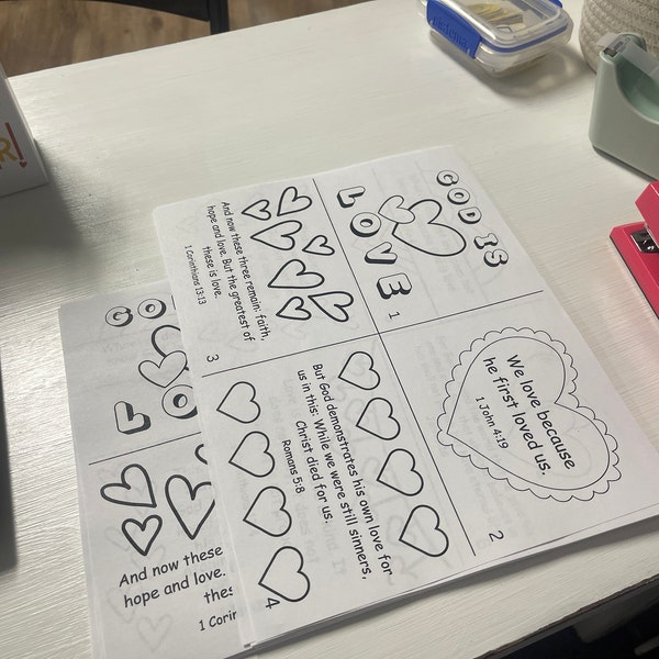 Christian Valentine’s Day Bible Coloring Pages Craft Kids, Bible Verse ...