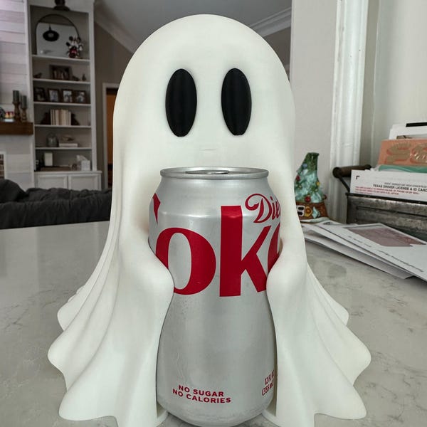 Ghost Coke - Ghost Diet Coke - Viral Ghost Coke Can – Trending Ghost Coca-cola Can – Spooky ...