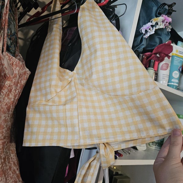 Backless Top Sewing Pattern | XS-XXXL | Back Tie Top Pattern | Open ...