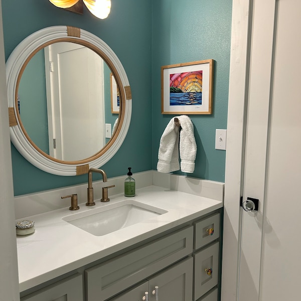 Deco Vanity - Shell Light - Art Deco Shell - Retro Fixture - Bathroom ...