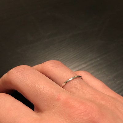 The Cora Ring Sterling Silver Ring Silver Criss - Etsy