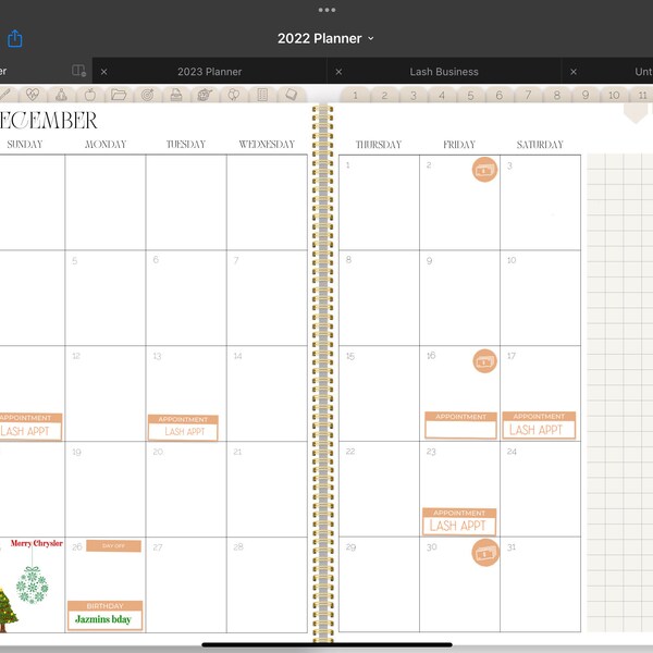 2025-2026 Digital Planner, Goodnotes Planner, iPad Planner, Daily ...