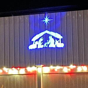 Nativity Scene Projector for Christmas Outdoor Lighting by - Etsy