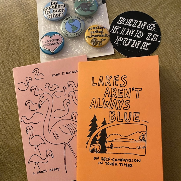 Choose 4 Zines! | Illustrated Mini Zine Bundle - Etsy