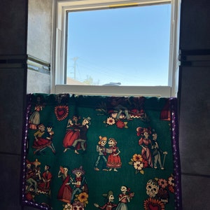 Alexander Henry FRIDA La Catrina FABRIC Border Print Marine - Etsy