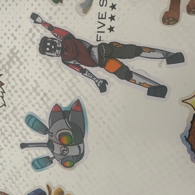 Stray, Companion Bot Stickers - Etsy