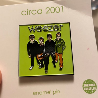Green Album Enamel Pin - Etsy