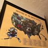 Cryptids of the United States Map with a Legend 24x36 Glossy Print ...