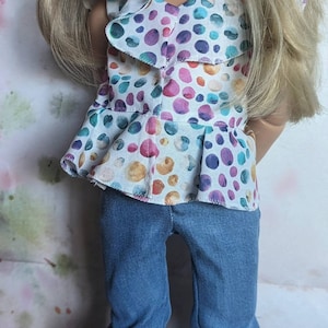 Avila Aviator Jacket 18 Inch Doll Clothes Pattern Fits Dolls - Etsy