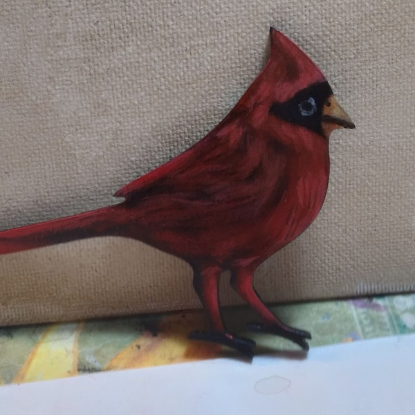 Cardinal Bird - Laser Cut Unfinished Wood Cutout Shapes - Always Check ...