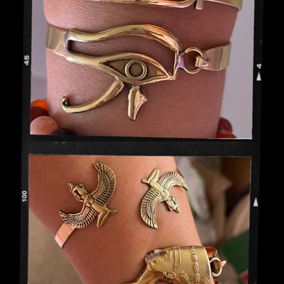 The Magical Bracelets of Isis Set of 4 Charming Egyptian Bracelets of ...