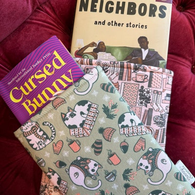 Library Card Book Sleeve, Reading Accessories, Book Lover Gift, Bookish ...