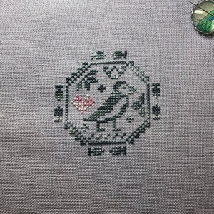 Quirky Quaker Snail PDF Pattern Cross Stitch Darling & | Etsy