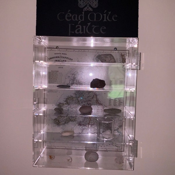 Irish Welcome Door Sign, Cead Mile Failte Slate Door Hanger, Celtic ...